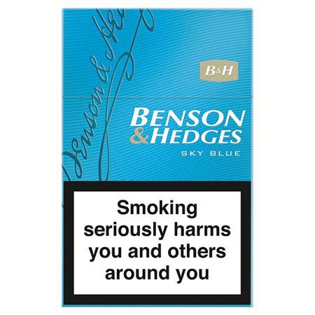 Benson & Hedges Sky Blue King Size Cigarettes 10 cartons|Benson ...